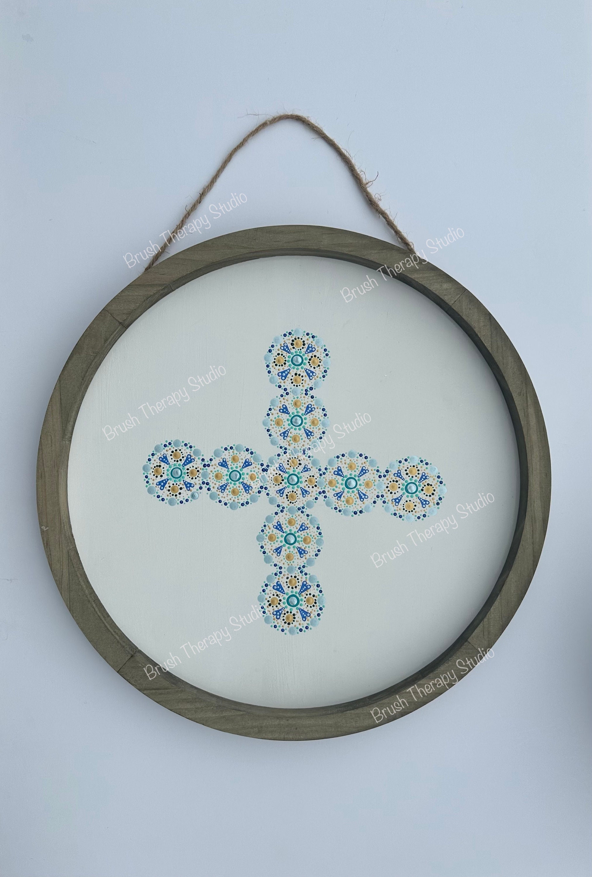 Cross Dot Painting - Etsy