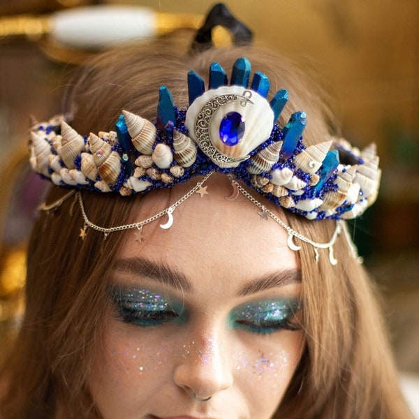Seashell Crown - Etsy UK