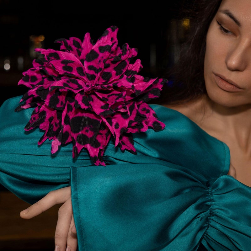 Leopard Brooch Pin - Etsy