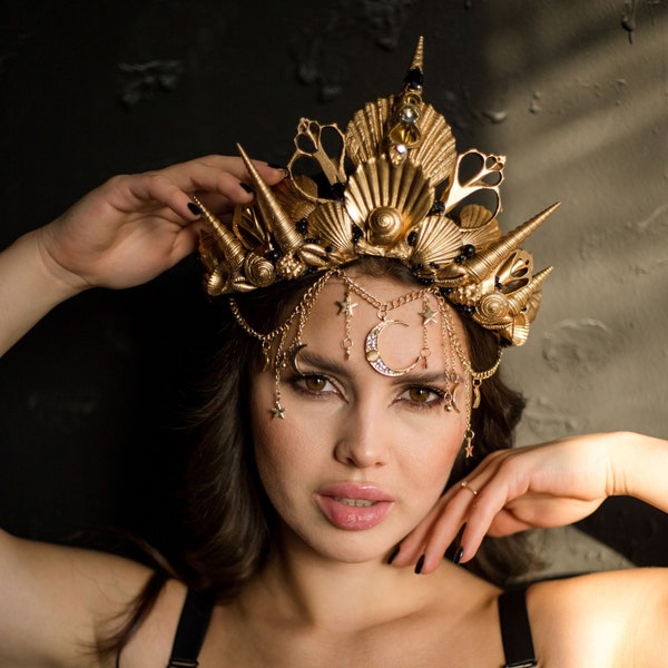 Sea Shell Crown - Etsy