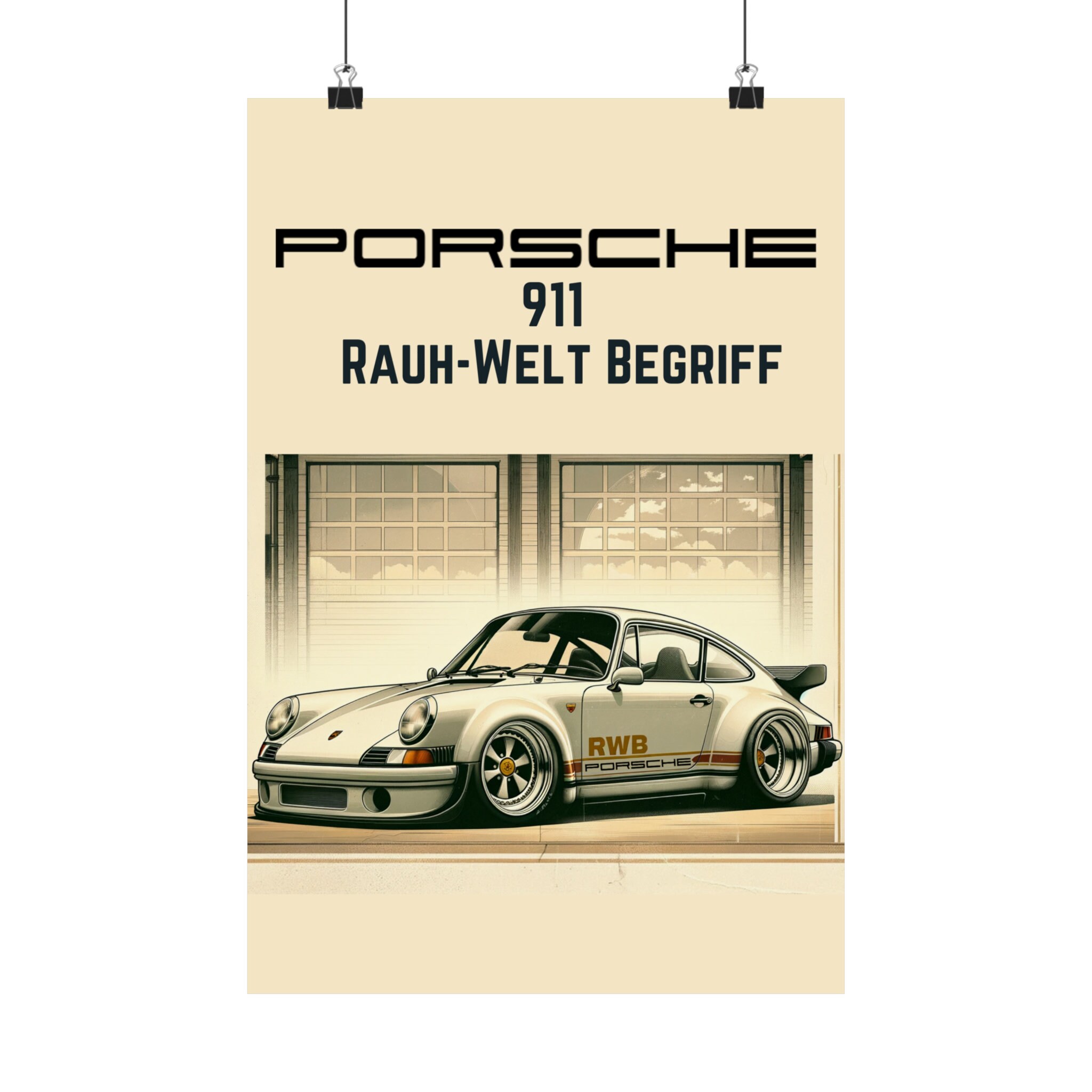 Porsche 911 RWB Premium Matte Vertical Posters - Etsy