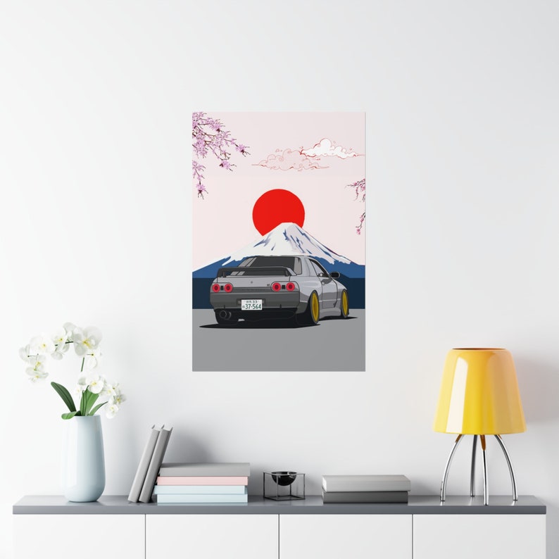 Nissan GT-R R32 Premium Matte Vertical Posters - Etsy