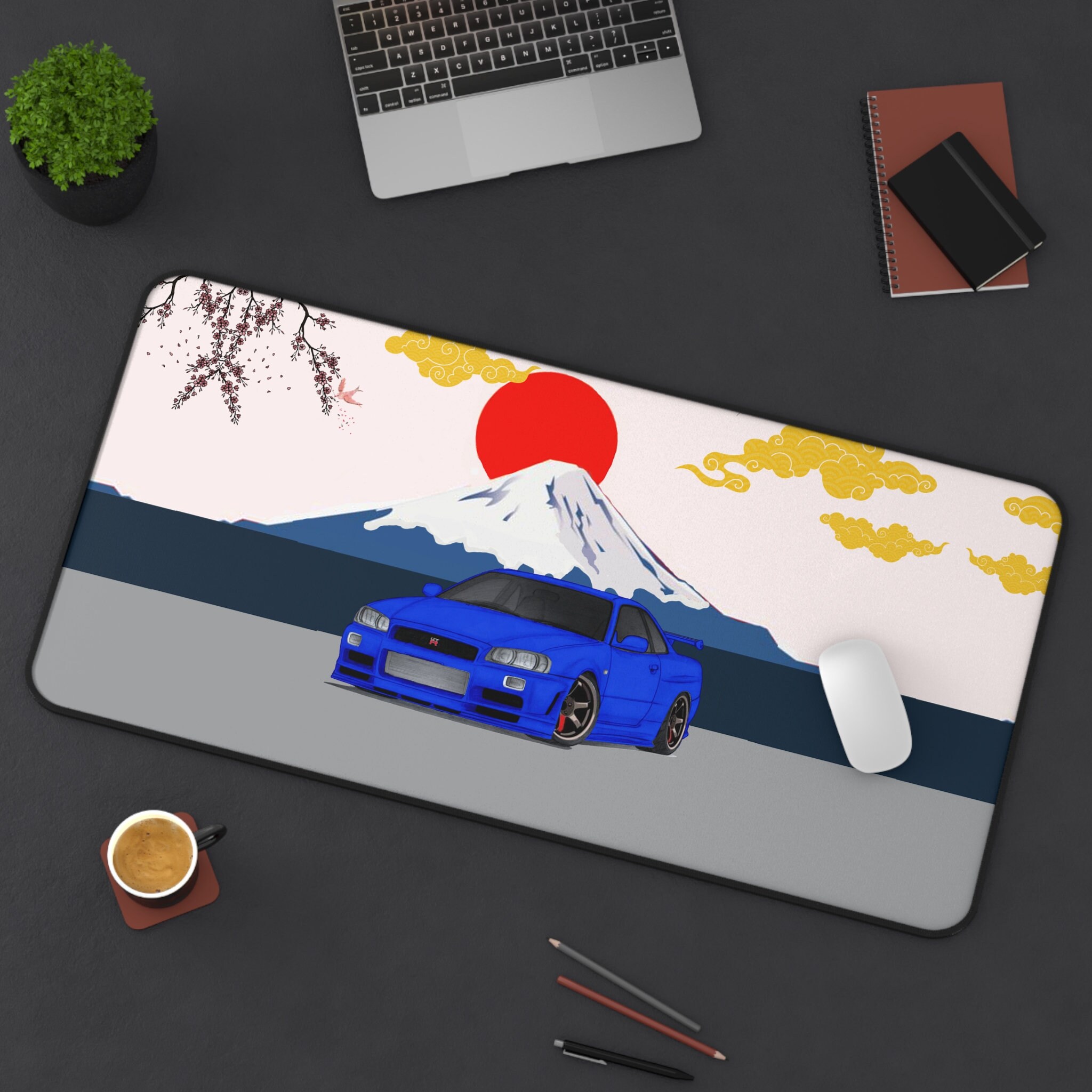 Nissan GT-R R34 Desk Mat - Etsy