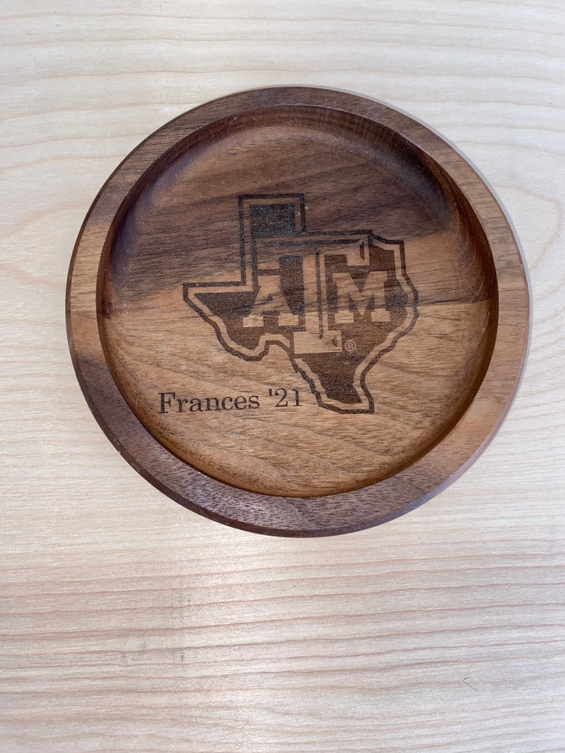 Personalized Texas A&M Ring Dish - Etsy
