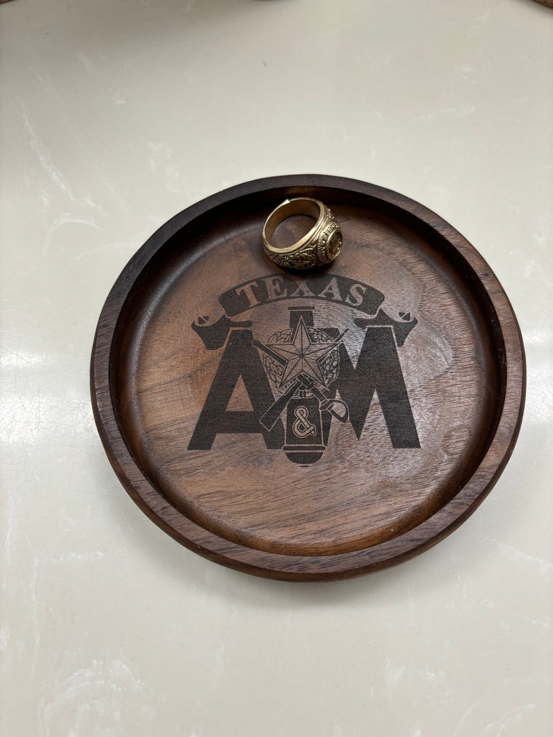 Texas A&M Ring Dish - Etsy