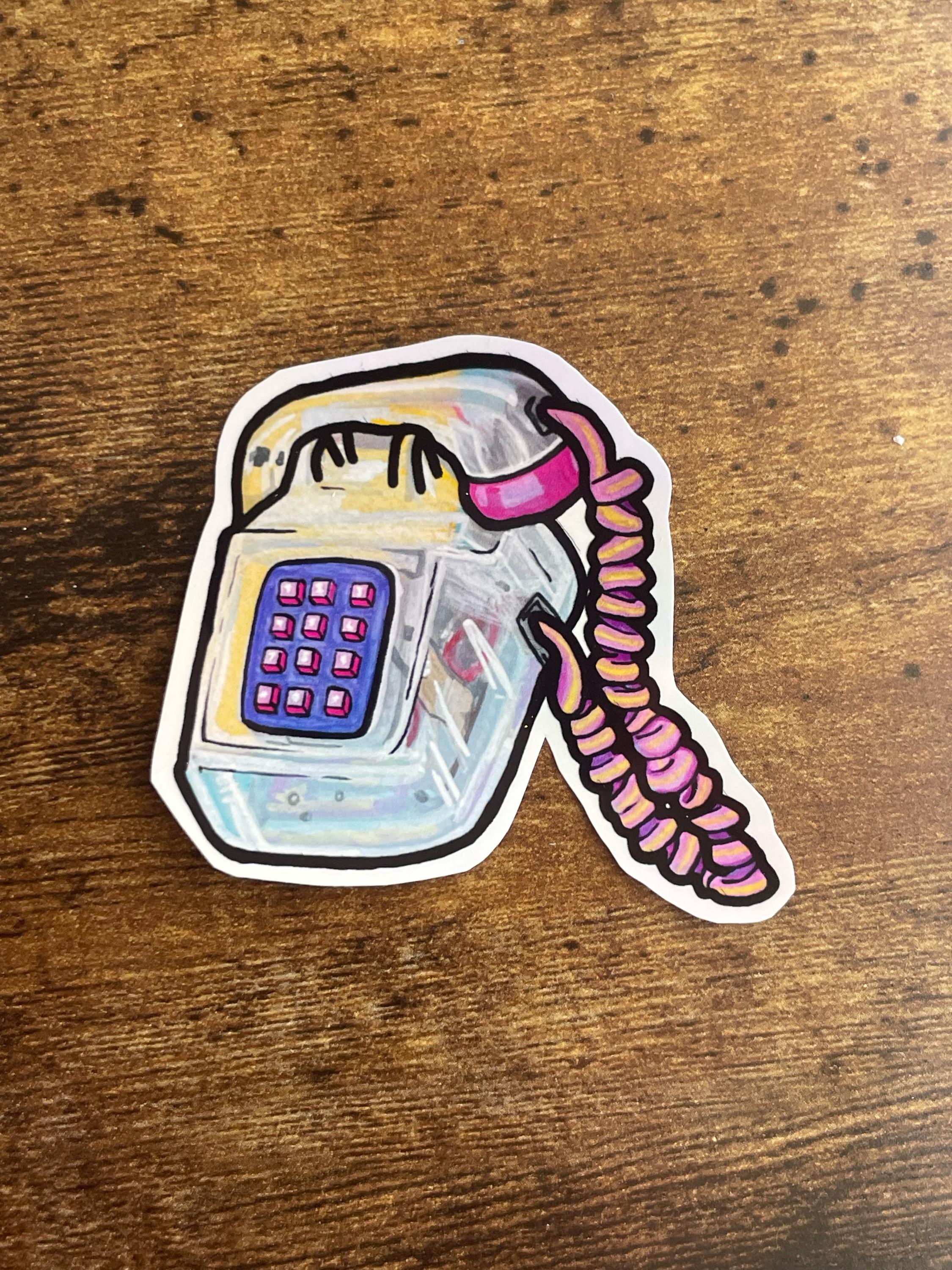 Holographic Lucite Phone Sticker Decal Waterbottle Laptop Phone Decal ...