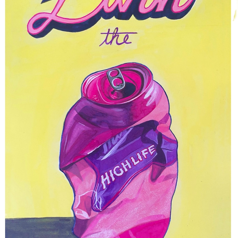 Miller High Life - Etsy