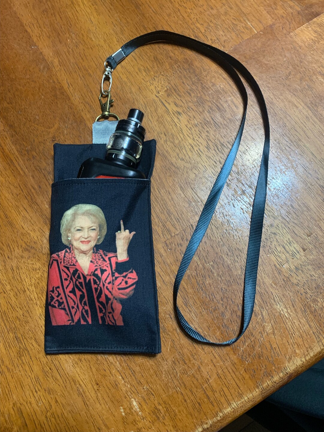 Vape Bag Betty White for Larger Vapes - Etsy