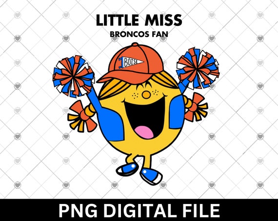 Little Miss Cheerleader Png Little Miss Denver Fan Png - Etsy