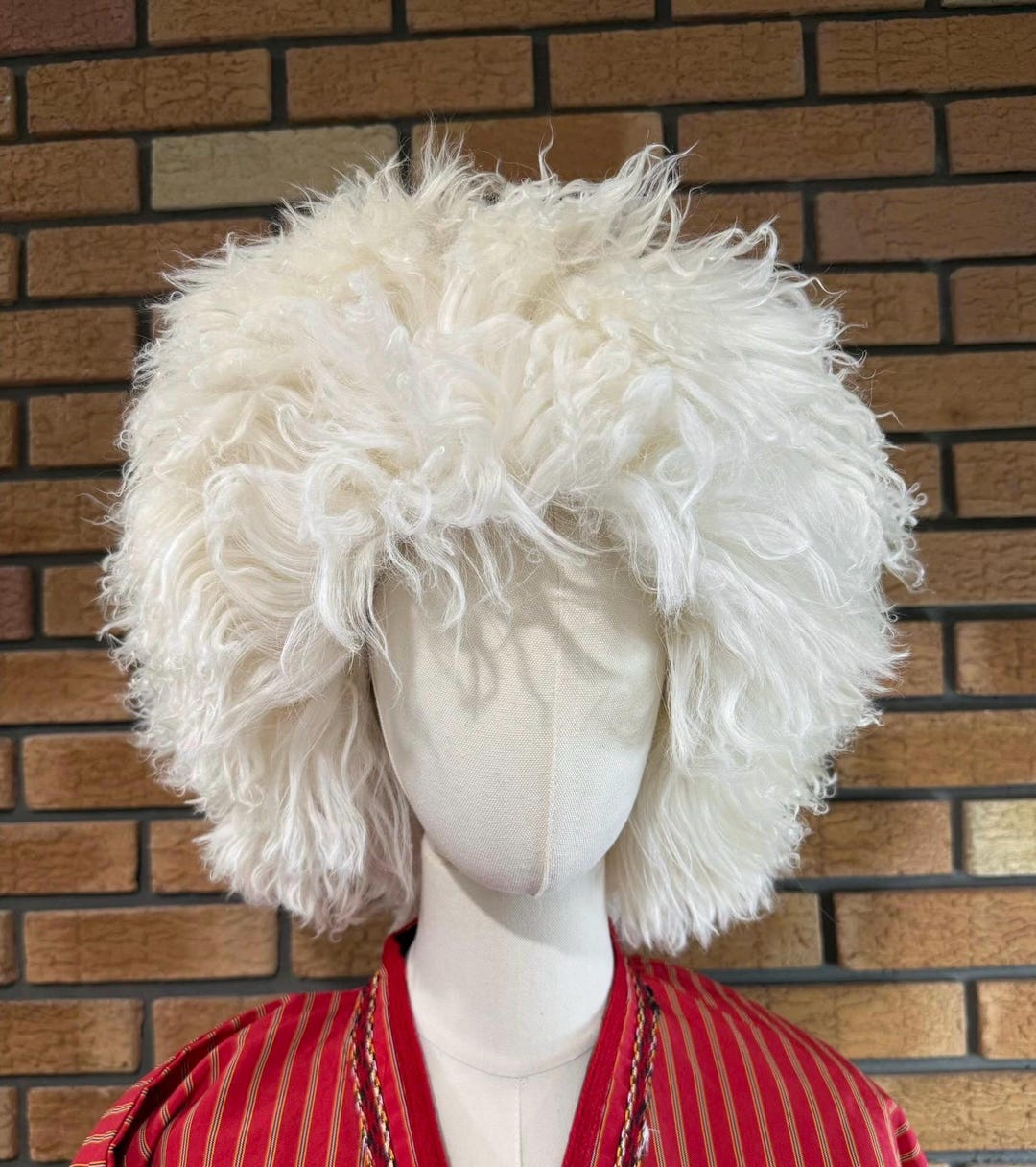 Natural Sheepskin Papakha Hat – Authentic Turkmen Telpek, Winter Warmth ...