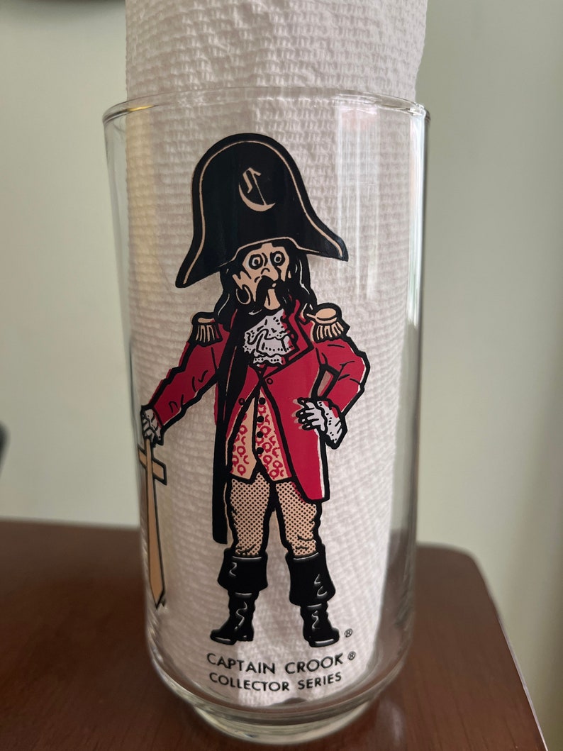 Mcdonald’s Captain Crook Glass - Etsy