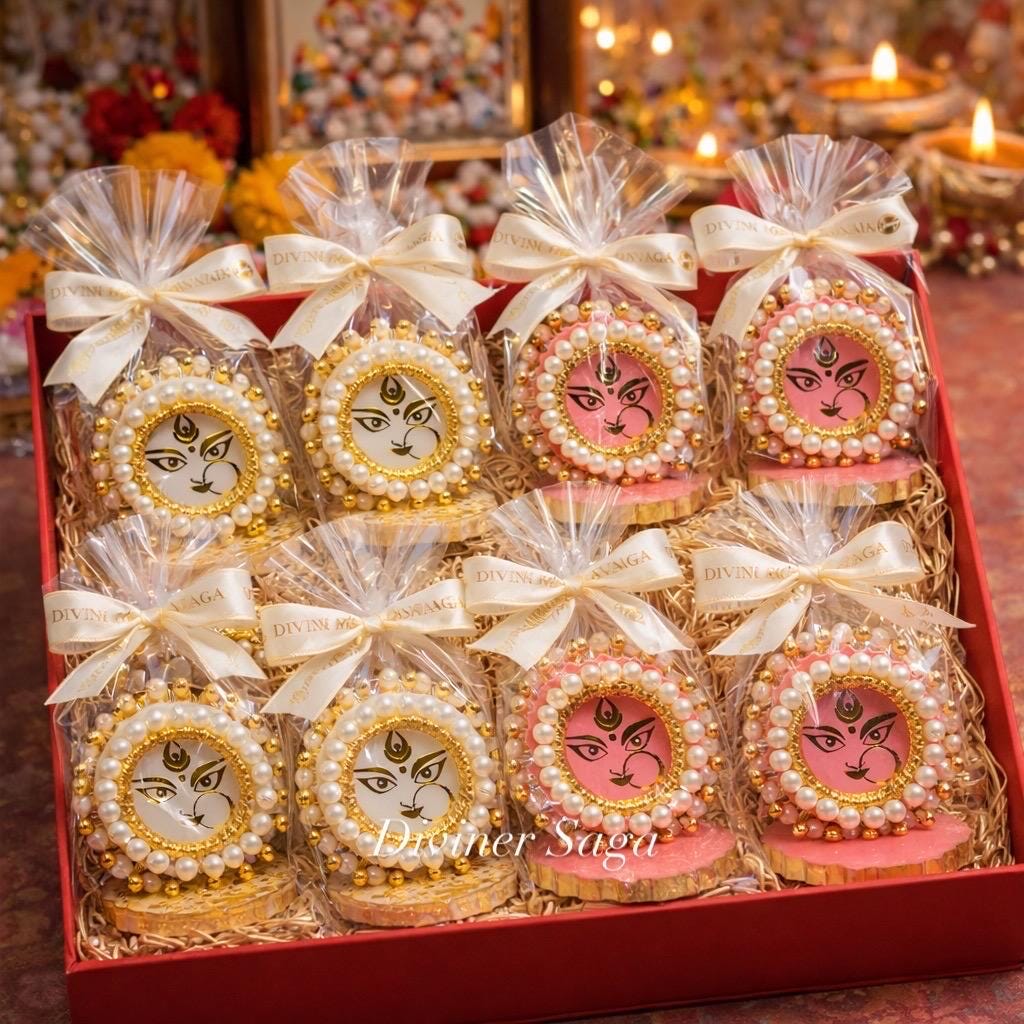 Resin Mata Rani Durga Stand | Navratri & Durga Pooja Return Gifts ...