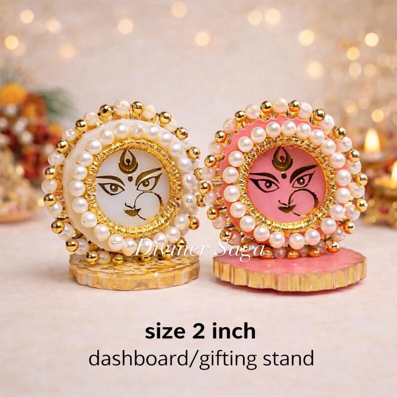Resin Mata Rani Durga Stand | Navratri & Durga Pooja Return Gifts ...