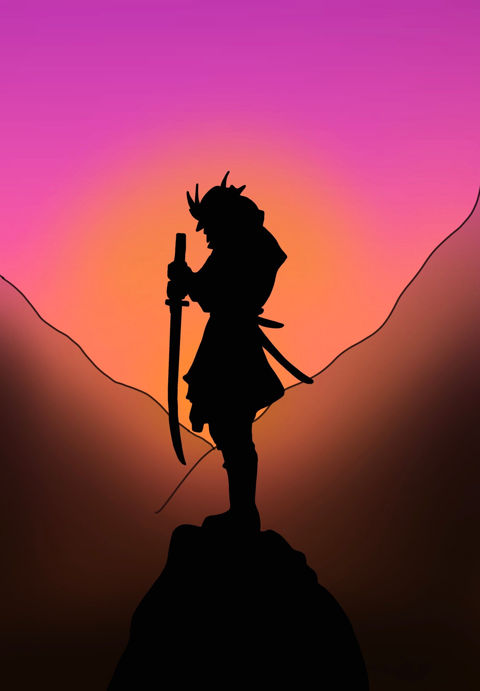 Samurai Printable Art - Etsy