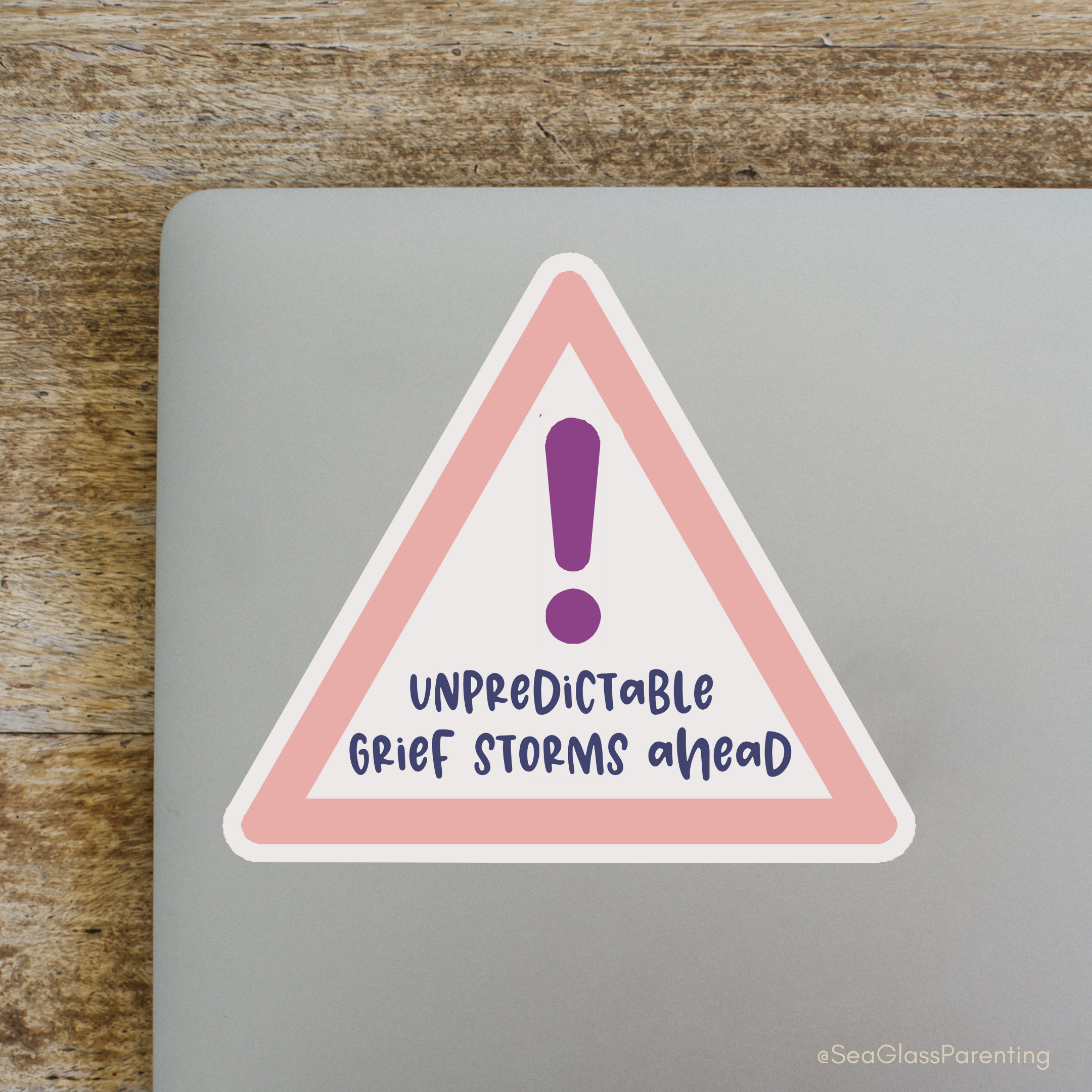 Warning Sign Sticker Grief and Loss Experience Introspective - Etsy