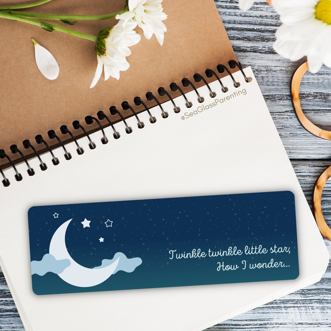 Night Sky Bookmark Twinkle Twinkle Little Star Baby Loss - Etsy