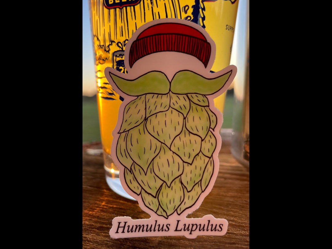 Hops Sticker, Beer Hops Sticker, Best Friend Gift, Tumbler Stickers ...