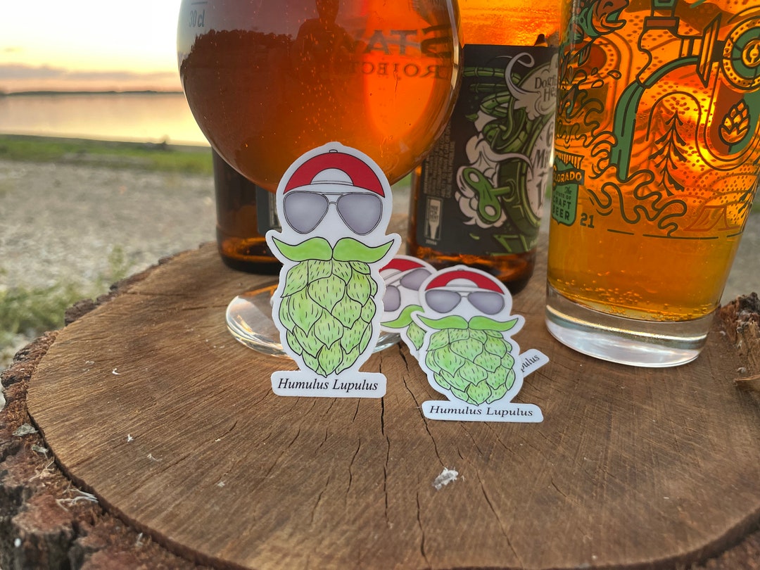 Hops Sticker, Beer Hops Sticker, Best Friend Gift, Tumbler Stickers ...