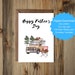 Happy Father's Day Printable Digital Card Camping Dad - Etsy Canada
