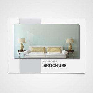 Interior Design Catalog Brochure Corporate Editable Indesign Template ...