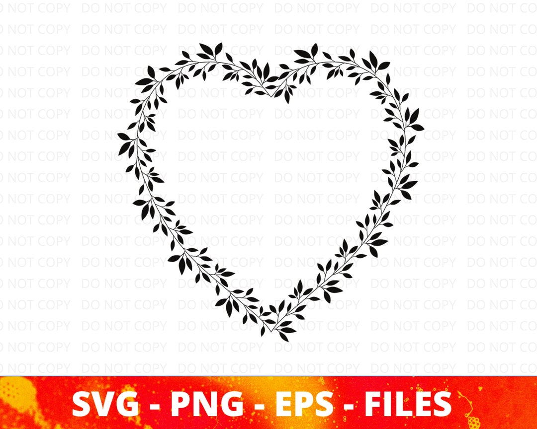 Herz Baum Kranz svg, Kranz svg, Kranz png, Holz Monogramm png, Cricut ...