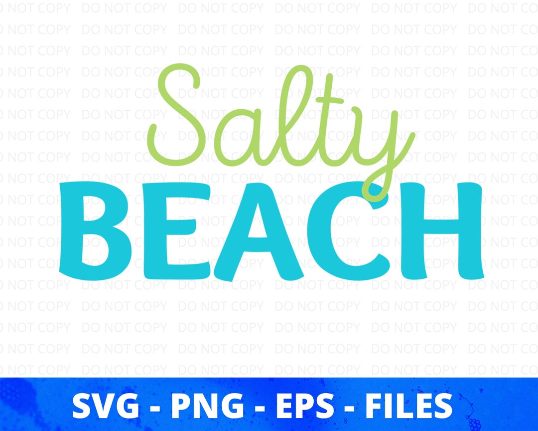 Salty Beach Face SVG Funny Svg Beach SVG Beach Life SVG - Etsy Hong Kong