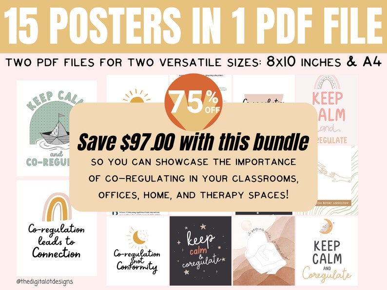 Coregulation Printable Posters, Digital Download Wall Art ...