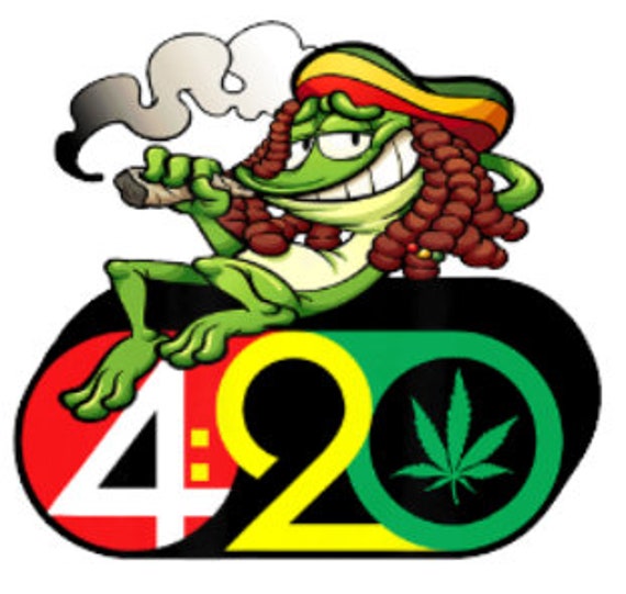 420 Sticker/decal - Etsy