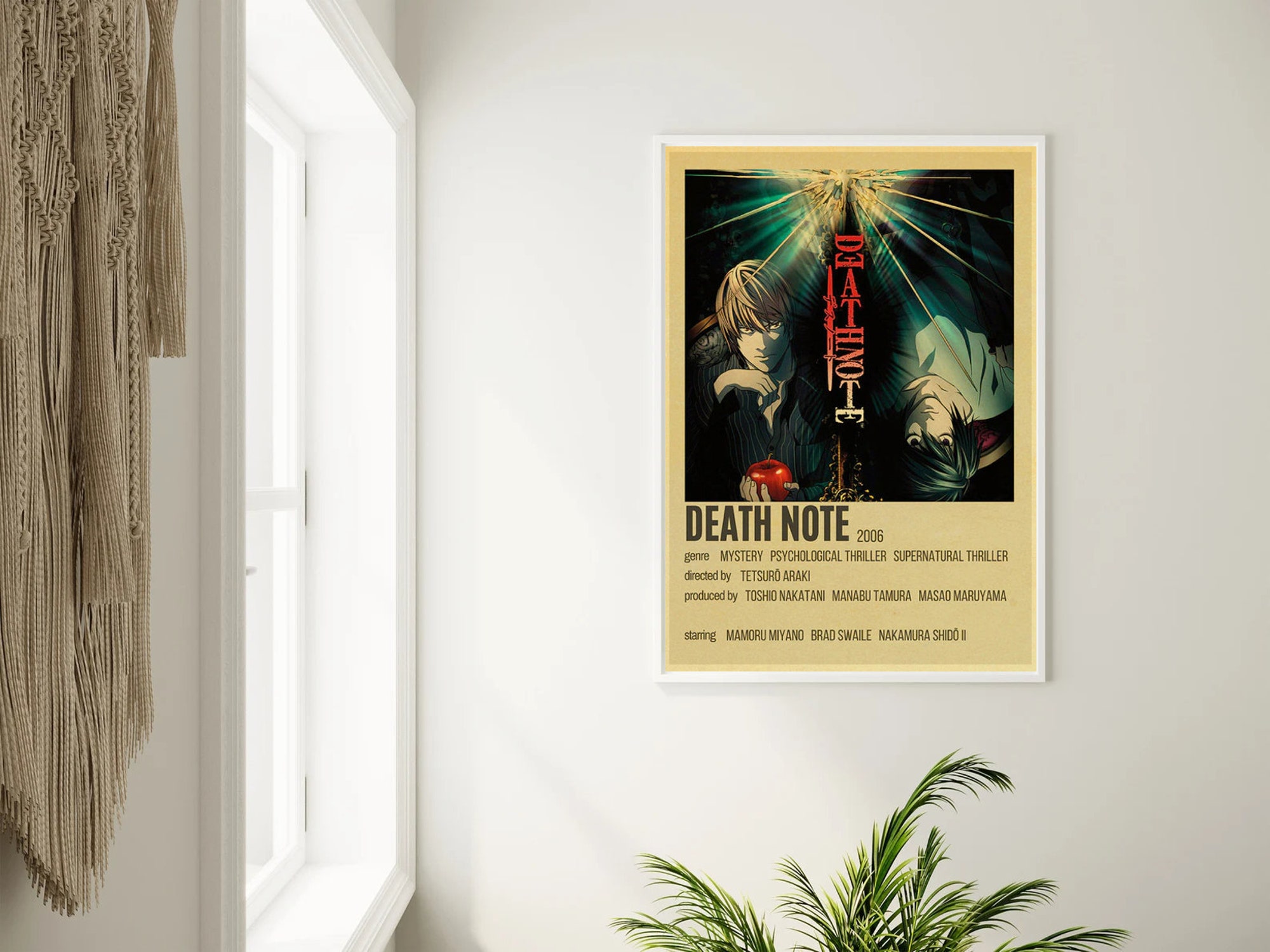 Vintage Death Note Poster