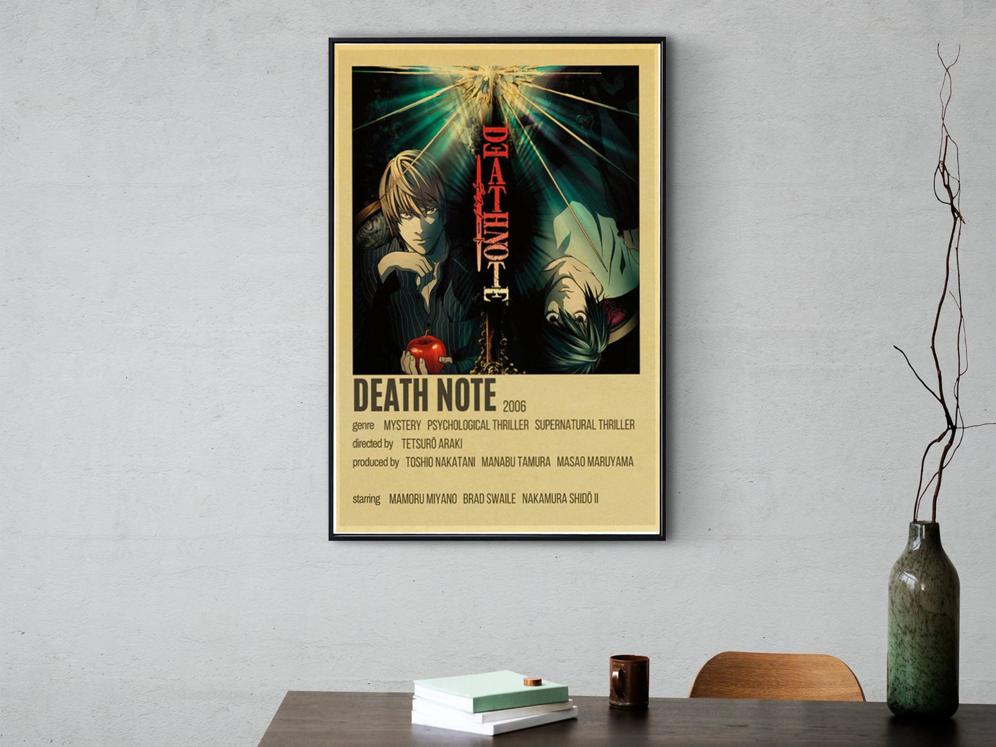 Vintage Death Note Poster