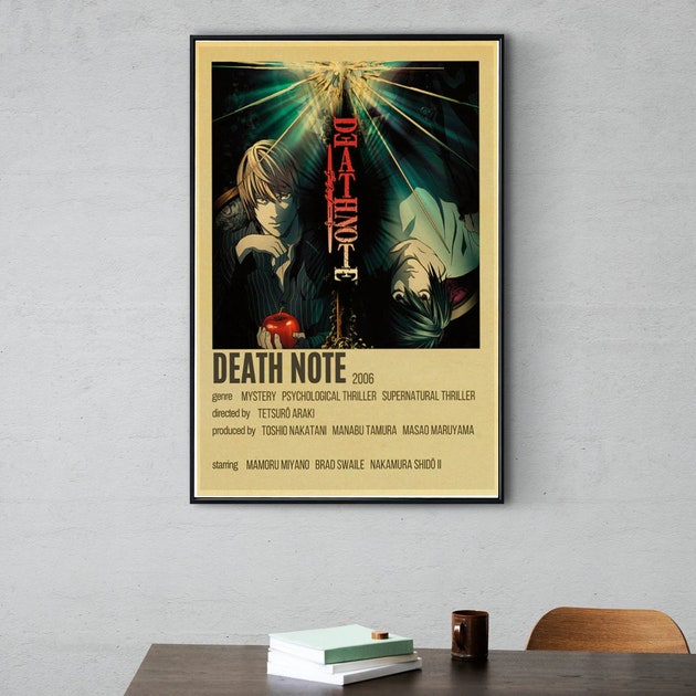 Vintage Death Note Poster