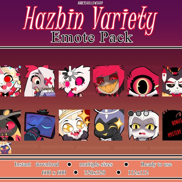 Hazbin Cute Keychain - Etsy