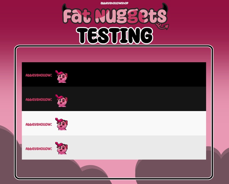 Animated Hazbin Hotel Fat Nuggets Head-pat Emote 1 Twitch Emotes ...