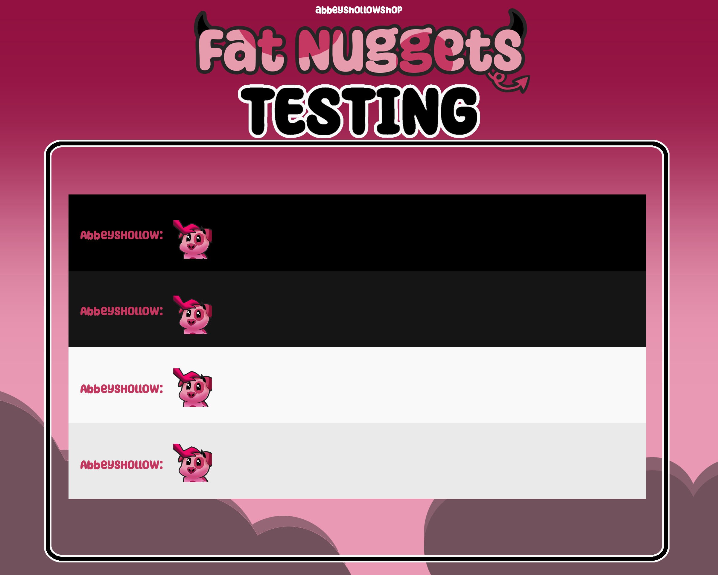 Animated Hazbin Hotel | Fat Nuggets Head-pat Emote (1) | Twitch Emotes ...