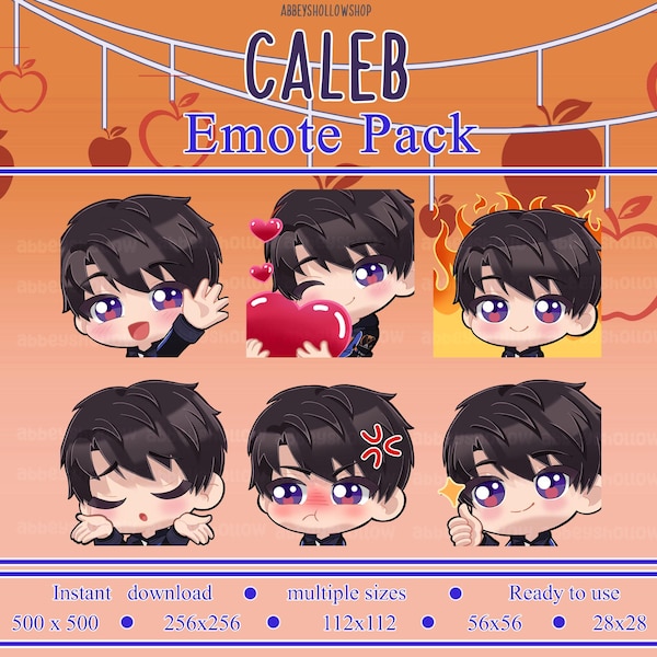 Love and Deepspace Caleb Chibi - Etsy