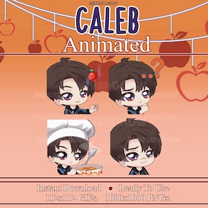 Caleb | Love and Deepspace | Animated Emotes | Discord Stickers ...