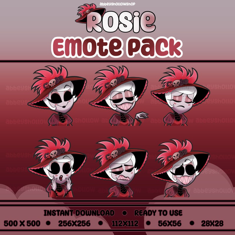 Rosie Hotel Hazbin - Etsy