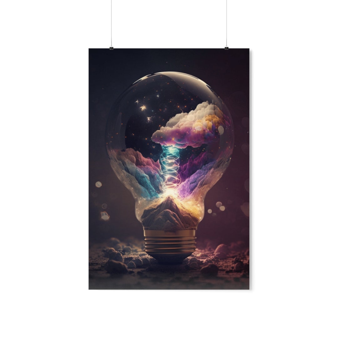 Creative Mind Poster| Abstract Print| Modern Artwork| Positive Self ...