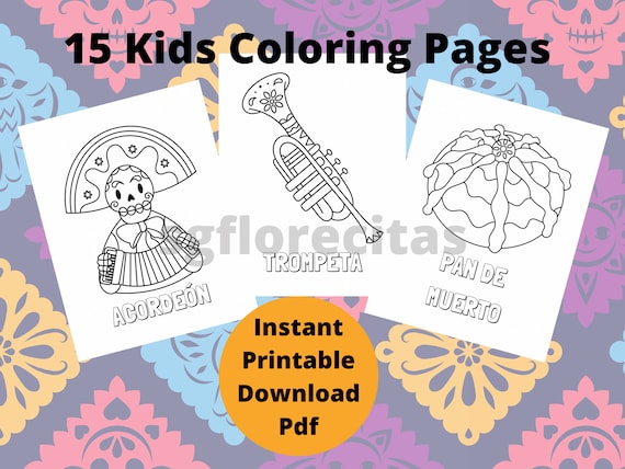 Mexican Coloring Pages To Print