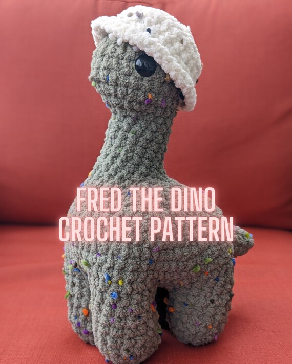 Crochet Pattern: Fred the Dino - Etsy