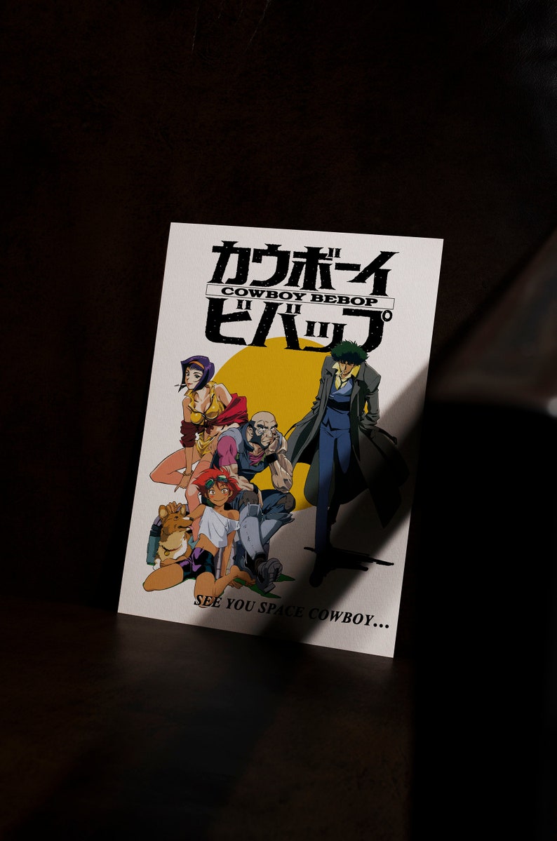 COWBOY BEBOP Vintage Style Poster - Etsy