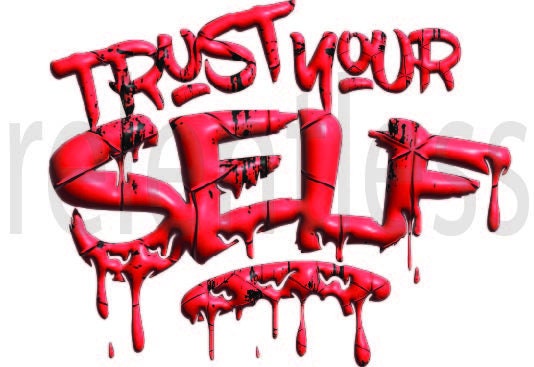 Trust Yourself Png Svg - Etsy