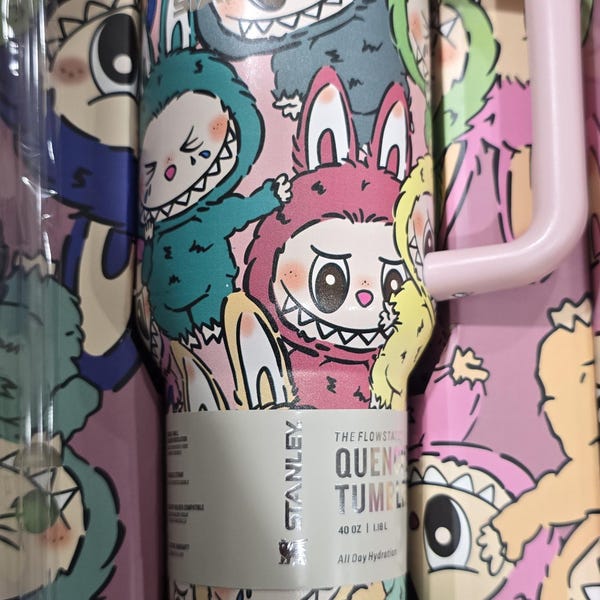 Labubu Stanley Tumbler - Etsy