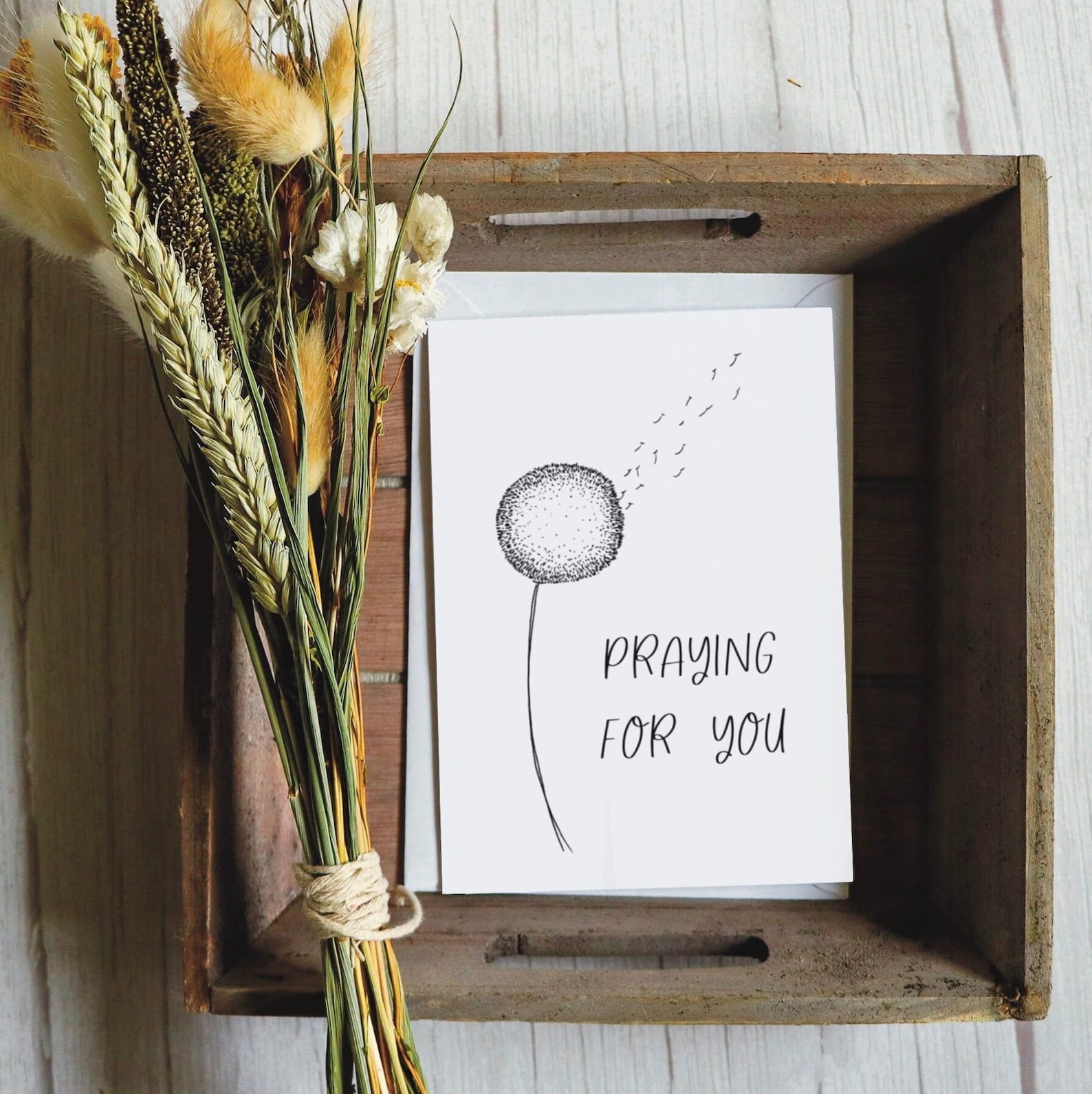 Praying for You Card Printable | Digital Download | Religious ...