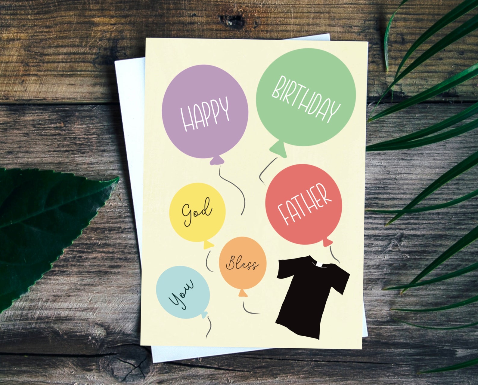 Priest Birthday Card: Happy Birthday Father, God Bless You (digital ...