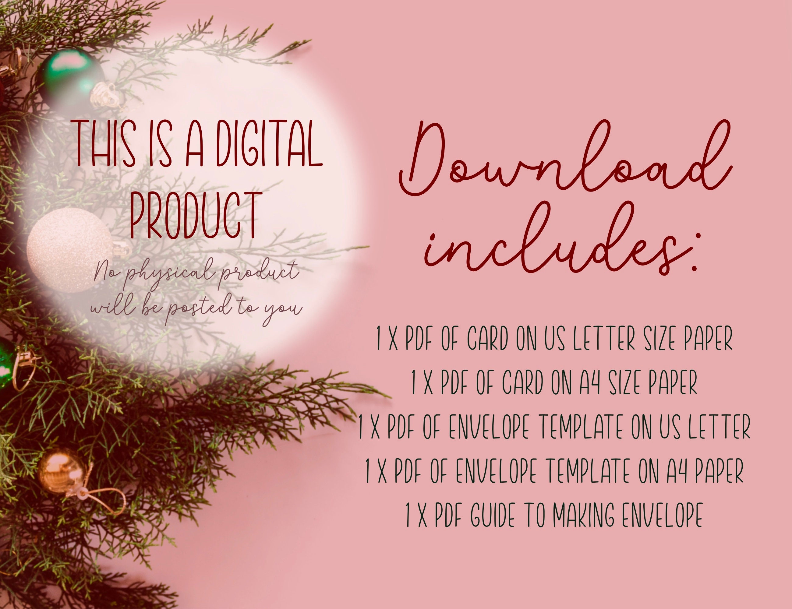 Nativity Christmas Card Printable | Bethlehem Religious Christmas Card ...