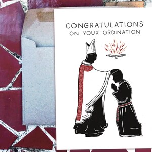 Ordination Card: Congratulations Gift for a Priest or Deacon (digital ...