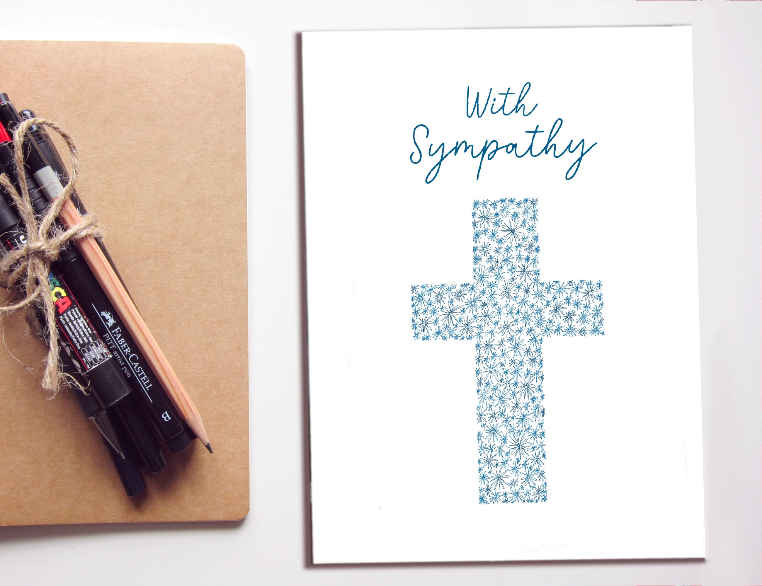 Religious Sympathy Card Printable | Christian With Sympathy Card With ...