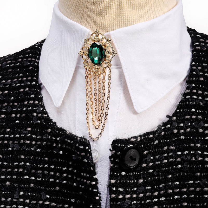 Collar Brooch - Etsy