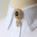 Silver / Gold Shirt Shirt Button Cover Brooch, Collar Chain Brooch ...
